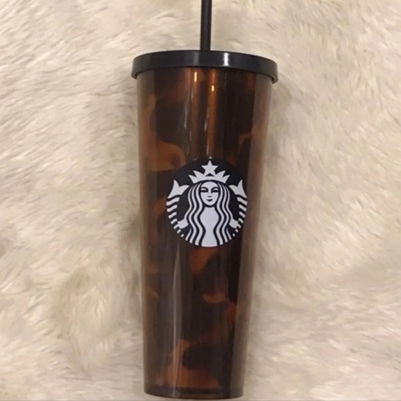 Starbucks | Other | Starbucks Tumbler Tortoise Shell Cheetah Leopard ...